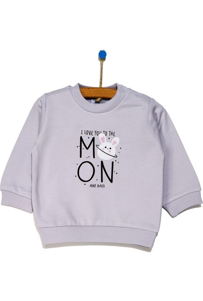 Hello Baby Basic Baskılı Sweatshirt