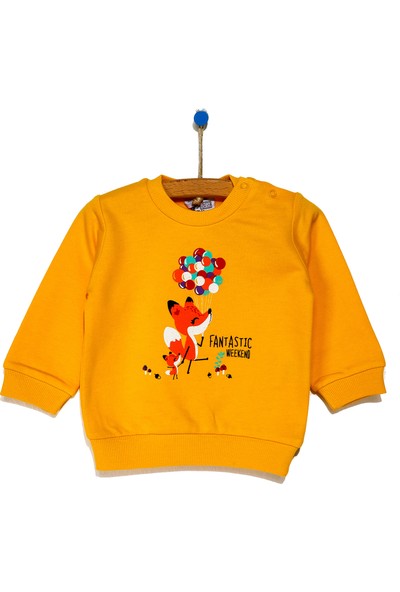 Hello Baby Basic Baskılı Sweatshirt