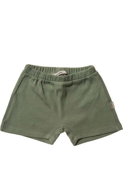 Antebies Yenidoğan Organik Yeşil Ribana Şort