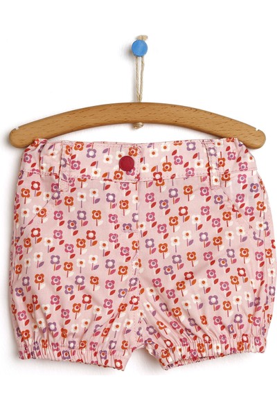 Hello Baby Basic Kız Bebek Desenli Dokuma Şort Hello Baby Basic Kız Bebek Desenli Dokuma Şort