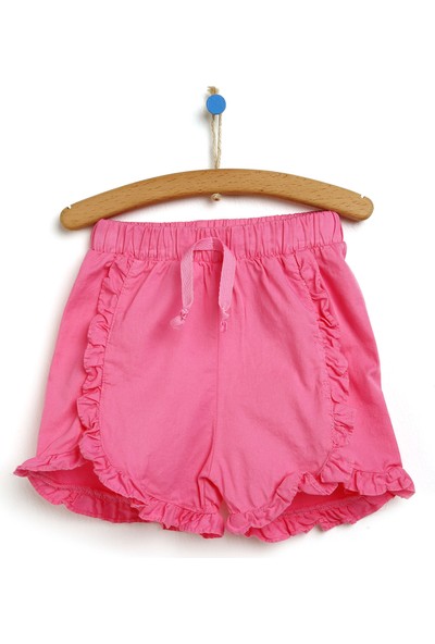 Hello Baby Basic Kız Gabardin Şort
