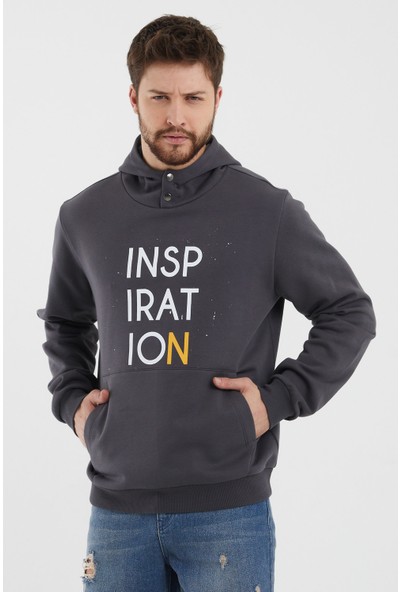 Unv Collection Baskılı Erkek Sweatshirt