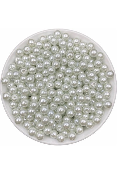 Hedef Bijuteri 50 gr 8mm Beyaz Cam Inci Boncuk ,takı Yapım Boncuğu (50GR,~70 Adet ) Hedef Bijuteri 50 gr 8mm Beyaz Cam Inci Boncuk ,takı Yapım Boncuğu (50GR,~70 Adet )