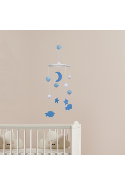 Esta Rosa Bebek Dönence Kiti 22x75 cm - 2 Renk Seçeneği