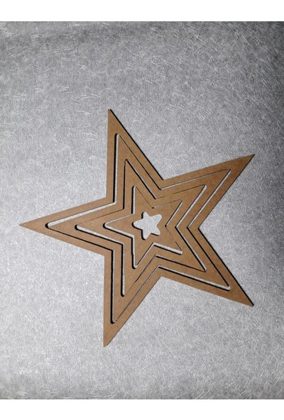 DM Hobi 4'lü Vidasız Ahşap Yıldız Kasnak, Düş Kapanı, Makrome Örgü Için Mdf Kasnak DM Hobi 4'lü Vidasız Ahşap Yıldız Kasnak, Düş Kapanı, Makrome Örgü Için Mdf Kasnak