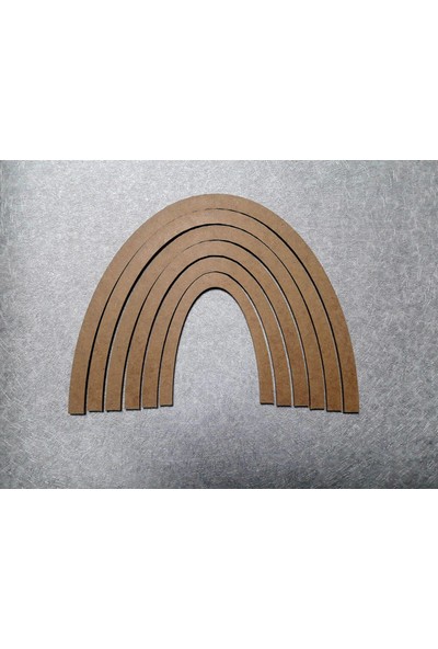 DM Hobi 6'lı Ahşap Gökkuşağı Kasnak, Düş Kapanı, Makrome Örgü Için Mdf Kasnak DM Hobi 6'lı Ahşap Gökkuşağı Kasnak, Düş Kapanı, Makrome Örgü Için Mdf Kasnak