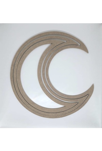 DM Hobi Ay Kesim 3'lü Vidasız Kasnak DM Hobi Ay Kesim 3'lü Vidasız Kasnak