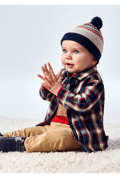 Mayoral Erkek Bebek Kürk Astarlı Gömlek Mayoral Erkek Bebek Kürk Astarlı Gömlek