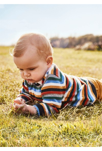 Mayoral Erkek Bebek Çizgili Merserize Kazak