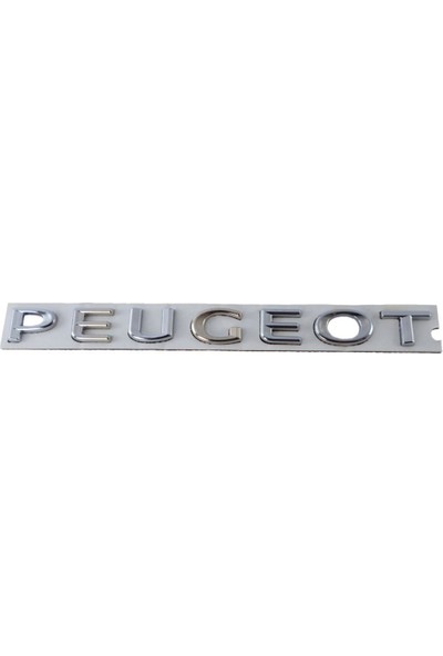 Kogel Peugeot 301 508 Arka Bagaj Peugeot Yazısı Çift Taraf Bantlı