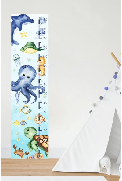 Duende Sticker Denizaltı Dünyası Boyölçer Duende Sticker Denizaltı Dünyası Boyölçer