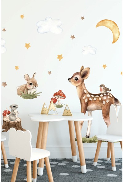 Duende Sticker Sevimli Hayvancıklar Duvar Stickerı Duende Sticker Sevimli Hayvancıklar Duvar Stickerı