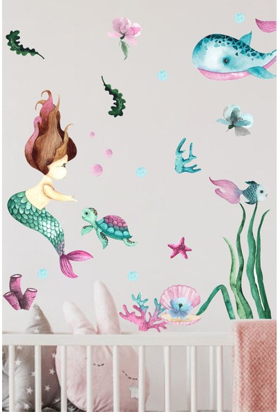 Duende Sticker Bir Deniz Kızı Hikayesi Duvar Stickerı Duende Sticker Bir Deniz Kızı Hikayesi Duvar Stickerı