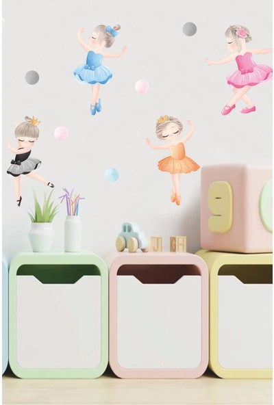 Duende Sticker Küçük Balerinler Duvar Stickerı Duende Sticker Küçük Balerinler Duvar Stickerı
