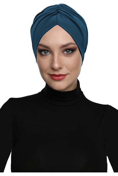 Fidan Bone Fidan Büzme Çift Taraflı Petrol Hazır Türban Tesettür Havuz Bonesi Fidan Bone Fidan Büzme Çift Taraflı Petrol Hazır Türban Tesettür Havuz Bonesi