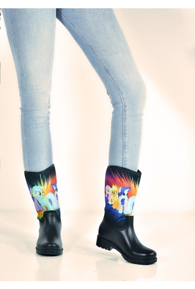 Odesa Ayakkabı Little Pony Kız Çocuk Içi Kürklü Termal Yağmur Çizmesi Odesa Ayakkabı Little Pony Kız Çocuk Içi Kürklü Termal Yağmur Çizmesi