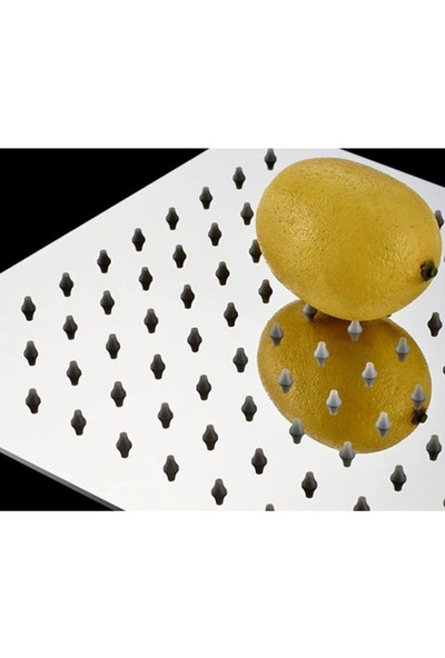 DUXXA Tepe Duş Başlığı Kare 30X30 Paslanmaz Çelik