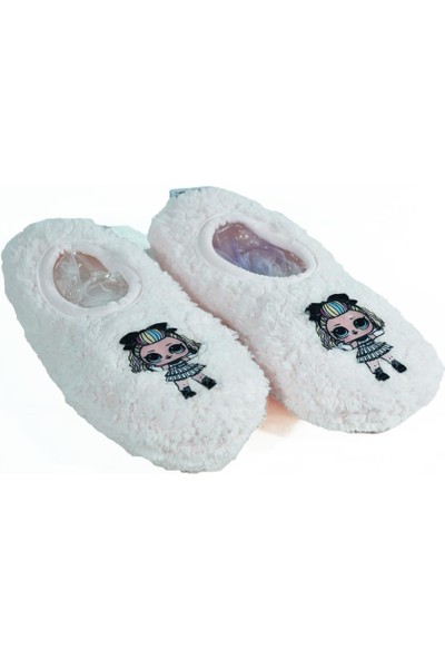 Mini Bonito Kız Çocuk Peluş Ev Babeti Panduf Mini Bonito Kız Çocuk Peluş Ev Babeti Panduf