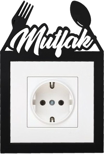 Adtech Dekoratif Ahşap Priz Çerçevesi PM0073