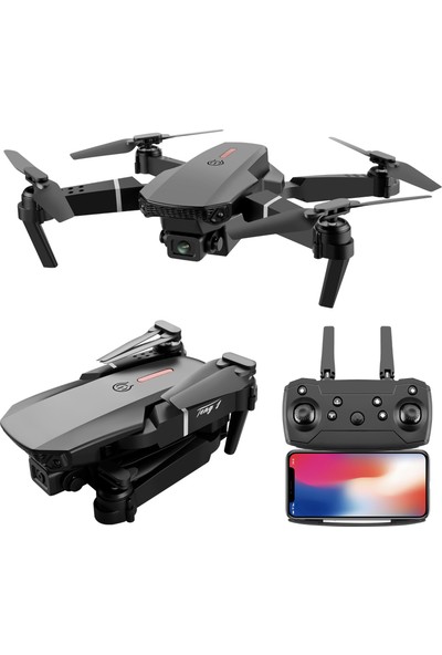 Dake RC DRONE 4K HD Wifi Çift Kameralı (Yurt Dışından)
