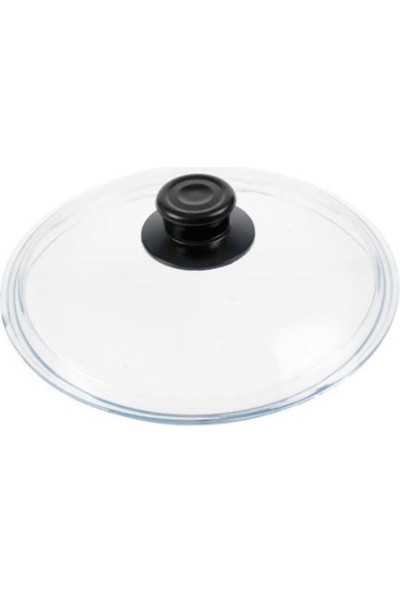 Karaca Granit Tencere Için 22 cm Cam Kapak ve Kulpla Beraber
