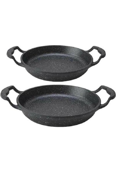 Eda 2'li Döküm Sahan Seti 20-22 cm