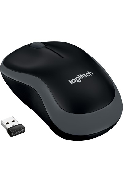 Logitech M185 USB Alıcılı Kompakt Kablosuz Mouse - Gri Logitech M185 USB Alıcılı Kompakt Kablosuz Mouse - Gri
