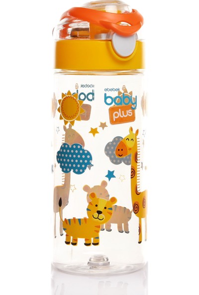 Baby Plus Desenli Aç-Kapa Sistem Tritan Suluk 500 cc