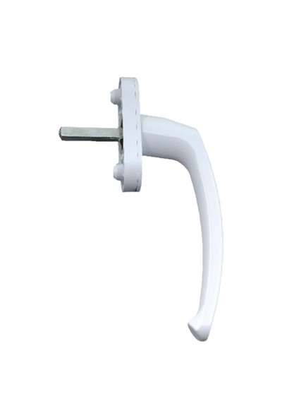 Pimapen Beyaz Renk Pvc Plastik Pencere ve Kapı Kolu 2'li Pimapen Beyaz Renk Pvc Plastik Pencere ve Kapı Kolu 2'li
