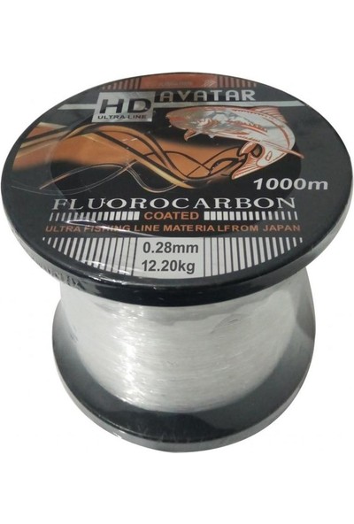 Kabura Hd Avatar Florokarbon 1000 mt Misina Kabura Hd Avatar Florokarbon 1000 mt Misina
