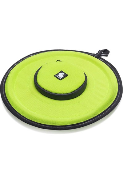 True Love Içine Mama Konulabilen Neon Sarı Frizbi