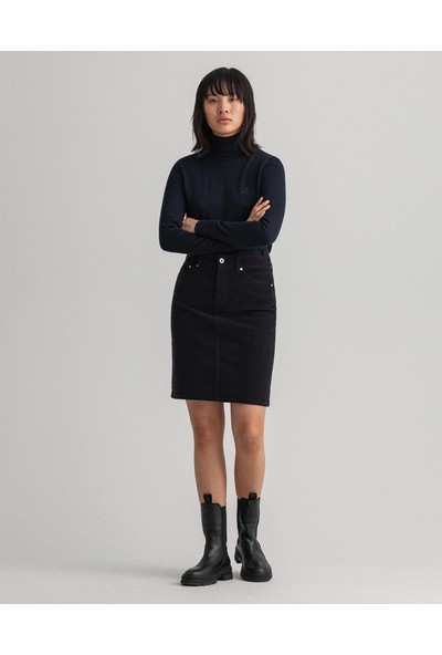 Gant Kadın Siyah Slim Fit Etek 4400058.5