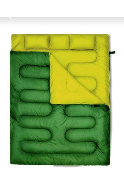 Solano Çift Kişilik Uyku Tulumu Yeşil Solano Çift Kişilik Uyku Tulumu Yeşil