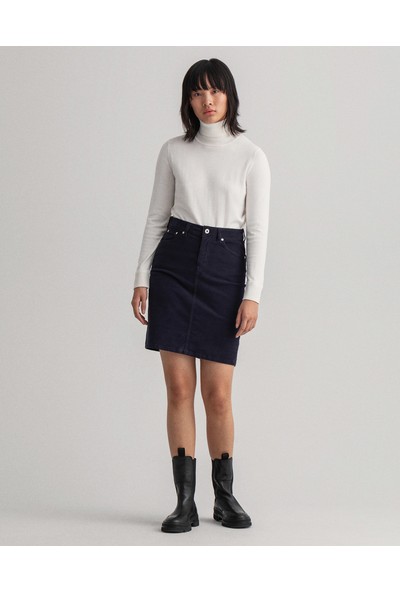 Gant Kadın Lacivert Slim Fit Etek 4400058.433 Gant Kadın Lacivert Slim Fit Etek 4400058.433