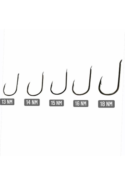 Brf Fishing 16 Nm Carbon Steel 50 Adet Sazan Iğnesi