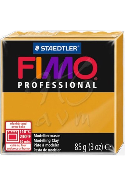 Fimo Professional Doll Art Polimer Kil 85G No:17 Koyu Sarı Fimo Professional Doll Art Polimer Kil 85G No:17 Koyu Sarı