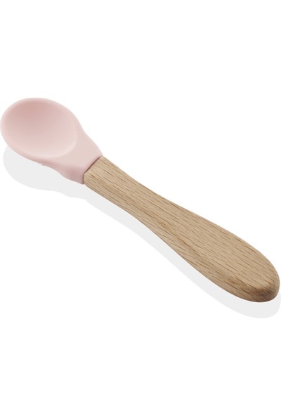Baby Jem Babyjem Ahşap Saplı Silikon Kaşık Pudra Baby Jem Babyjem Ahşap Saplı Silikon Kaşık Pudra
