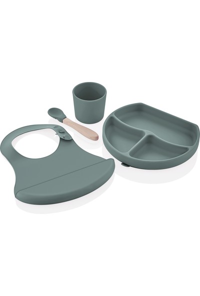 Baby Jem Babyjem Silikon Beslenme Seti Mint Baby Jem Babyjem Silikon Beslenme Seti Mint