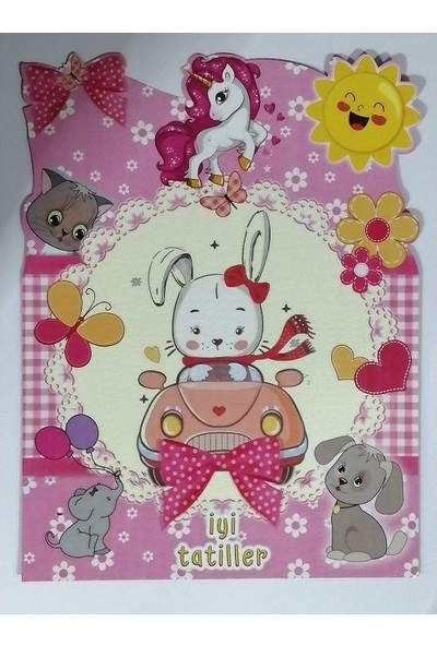 Ata Yayıncılık Karne Kabı Kılıfı Okul Öncesi Ürün KODU:111 20 Adet