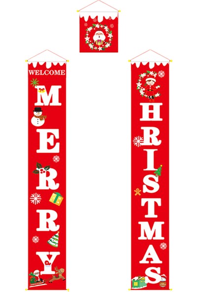 Shopfocus 3 Adet Noel Sundurma Burcu Merry Christmas Asılı Afiş (Yurt Dışından) Shopfocus 3 Adet Noel Sundurma Burcu Merry Christmas Asılı Afiş (Yurt Dışından)