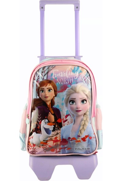Disney Elsa Frozen Okul Çantası Kız Çekçekli Okul Çantası Disney Elsa Frozen Okul Çantası Kız Çekçekli Okul Çantası