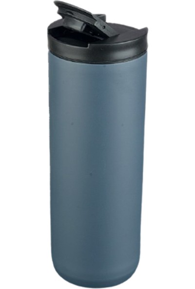 Kampf Paslanmaz Çelik Termos Kupa 450 ml - Lacivert
