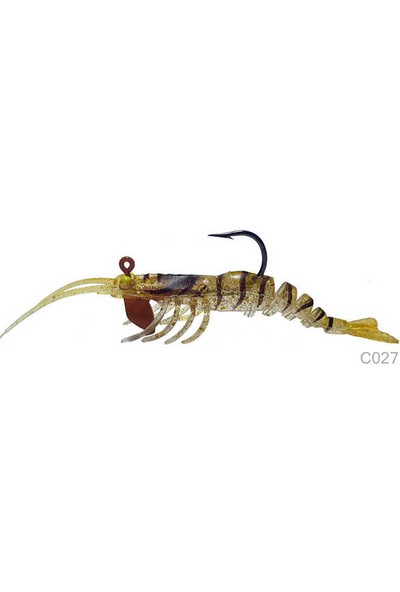 Osaka Caridina Shrimp 5cm 3.5gr Silikon Karides Osaka Caridina Shrimp 5cm 3.5gr Silikon Karides