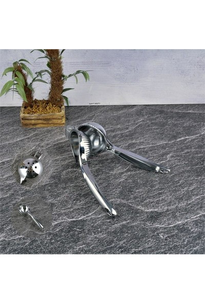 Tohana Metal Limon Sıkacağı Gümüş THN75321 Tohana Metal Limon Sıkacağı Gümüş THN75321