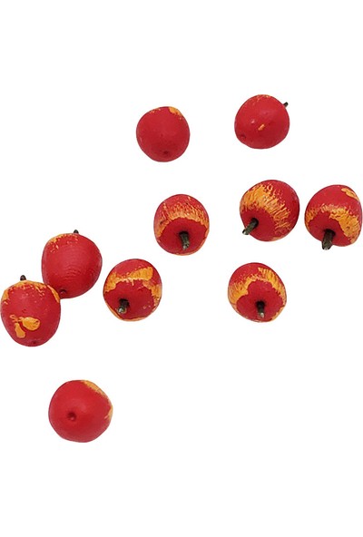 Hong Store Minyatür Ev Için Kırmızı Elma Aksesuar (Yurt Dışından)