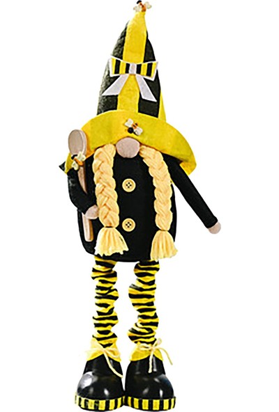 Hong Store Arı Desenli Gnome Peluş Oyuncak Bebek (Yurt Dışından) Hong Store Arı Desenli Gnome Peluş Oyuncak Bebek (Yurt Dışından)