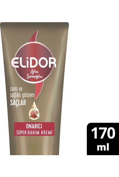 Elidor Tüp Saç Bakım Kremi Sağlıklı ve Canlı Görünen Saçlar By Afra Saraçoğlu 1 x 170 ml Elidor Tüp Saç Bakım Kremi Sağlıklı ve Canlı Görünen Saçlar By Afra Saraçoğlu 1 x 170 ml