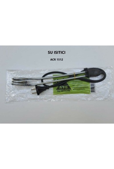 Nergiz Home 1500 Watt Rezistans, Daldırma Tipi Çelik Su Isıtıcı