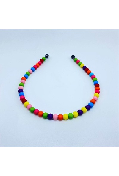 Combin Accessory Renkli Boncuklu Taç