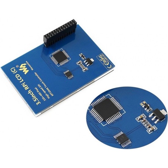 WaveShare 3.5 Inch Tft LCD Dokunmatik Ekran - 480X320 - Fiyatı